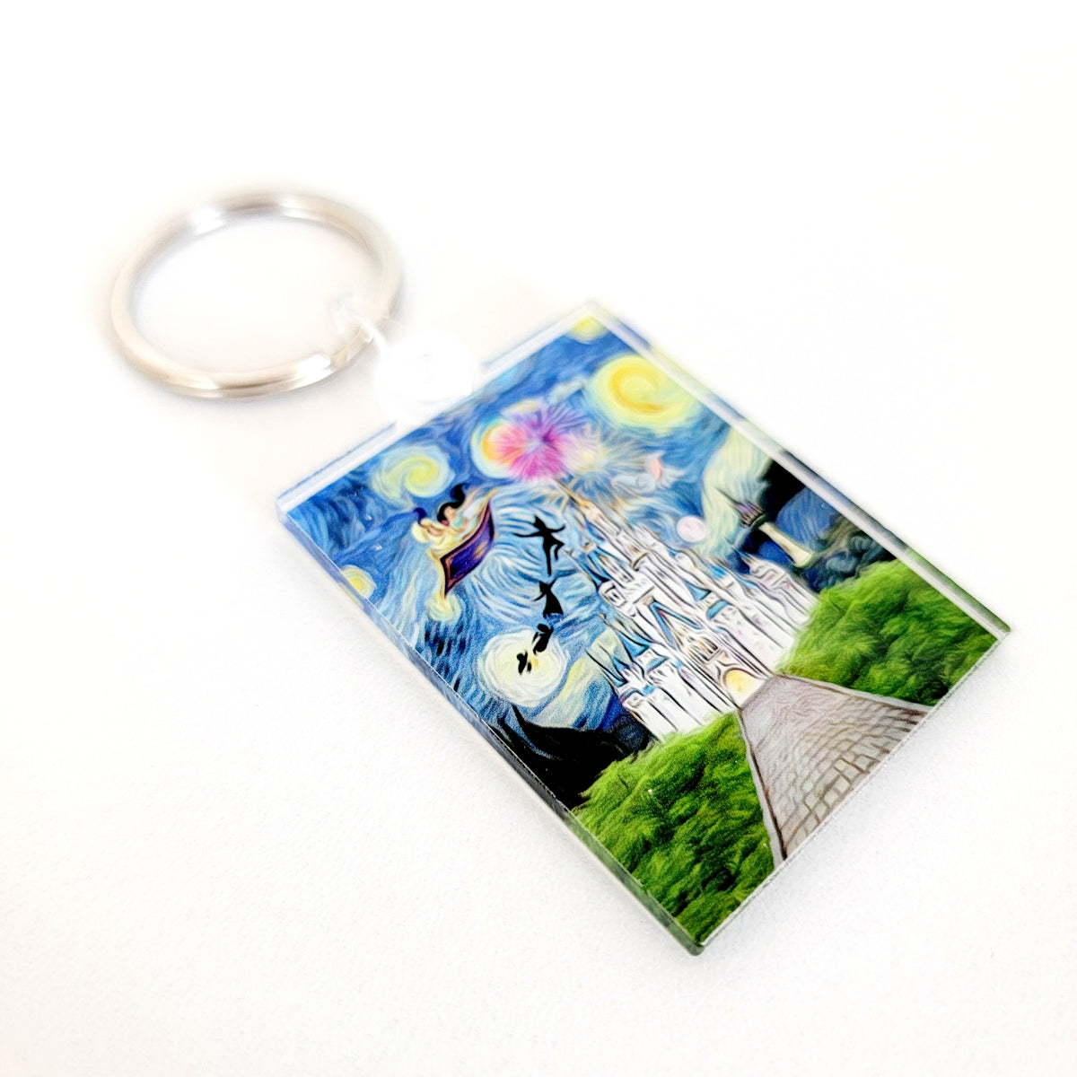 Starry Night Keychain – OnceUponaTeeShirt