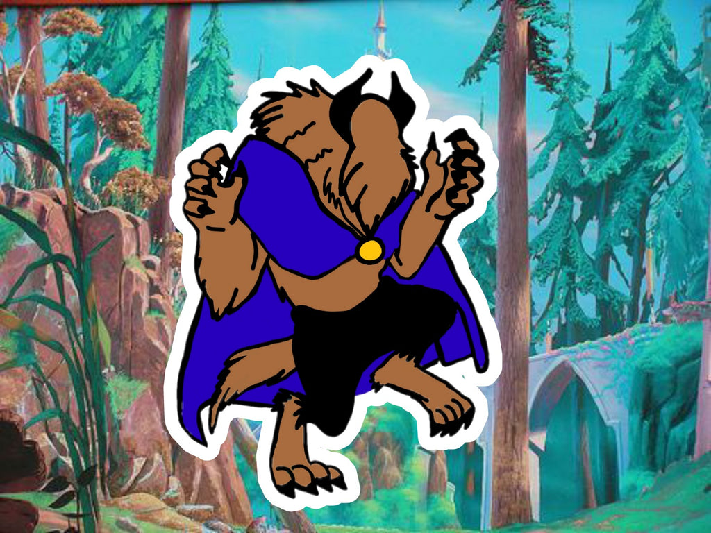 Cursed Prince / Beast doodle Magnet – OnceUponaTeeShirt