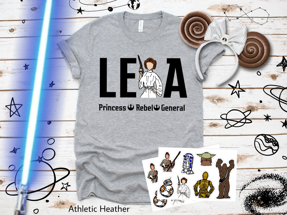 Princess / General / Rebel / - Space princess shirt – OnceUponaTeeShirt