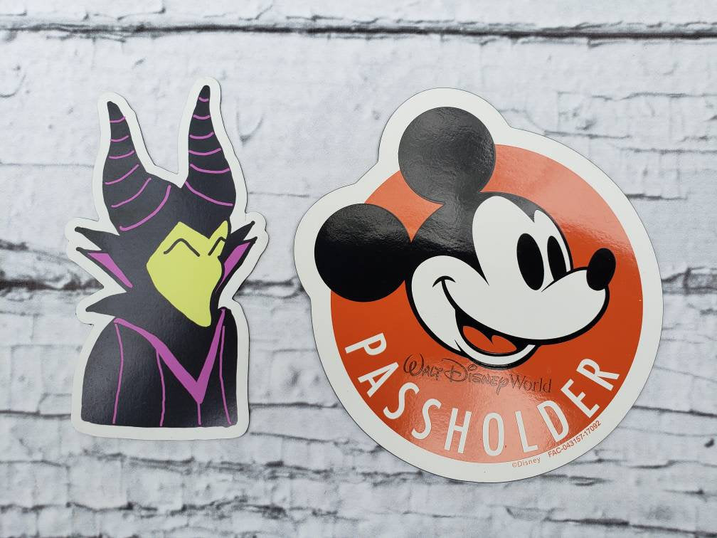 Mistress of ALL EVIL - Villain Doodle magnet with Horns – OnceUponaTeeShirt